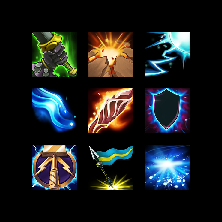 【大量装备、物品、技能……icon制作，日韩华丽风格！】-美术盒子